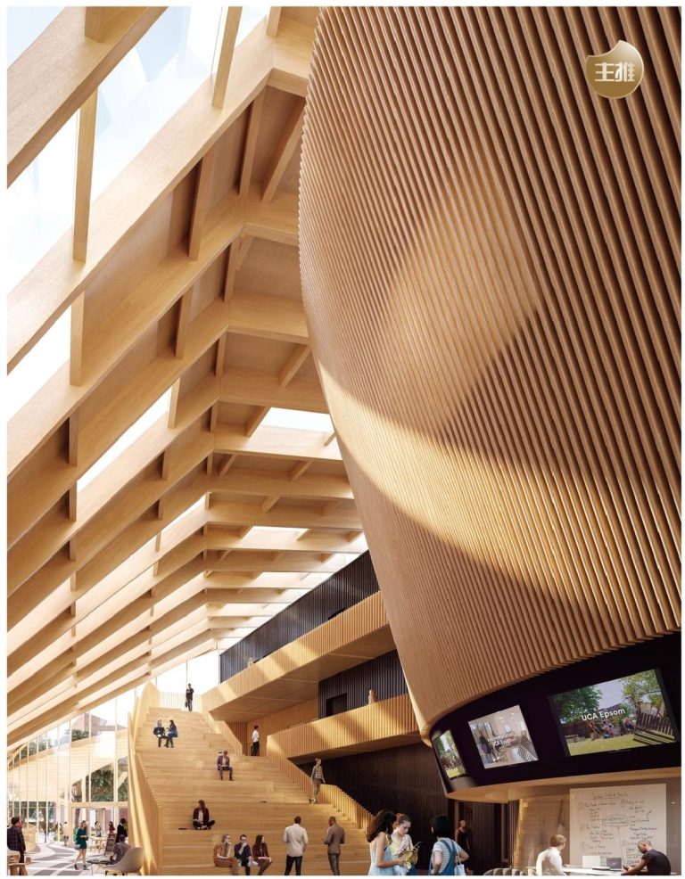 Recessed Aluminium Wood U Baffle Ceiling System - Mingic Aluminum ...